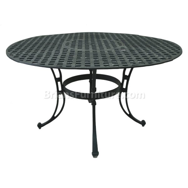 40" Round Weave Table | Brian's Furniture