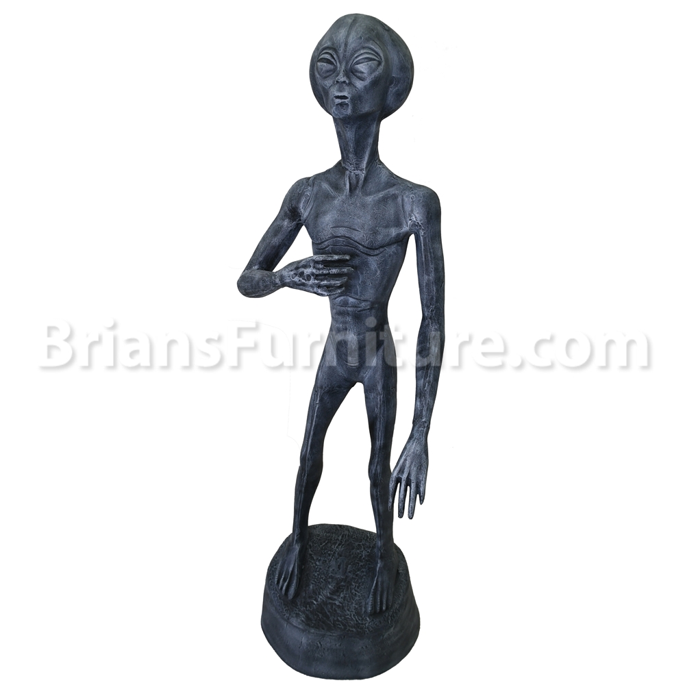 Alien Standing with Beer Statue | Brian's Furniture